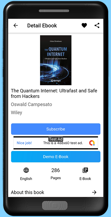 Edu Ebook - Flutter Ebook App + Admin Panel by powerrenderdev | CodeCanyon